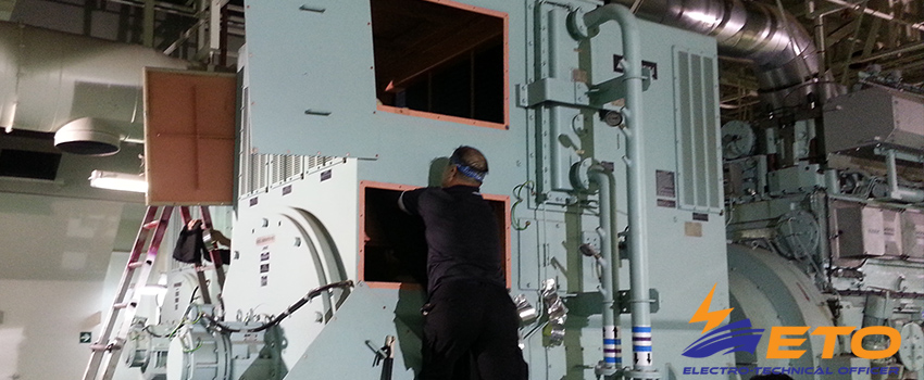 ship High Voltage Diesel Generator working procedure - Electro ...