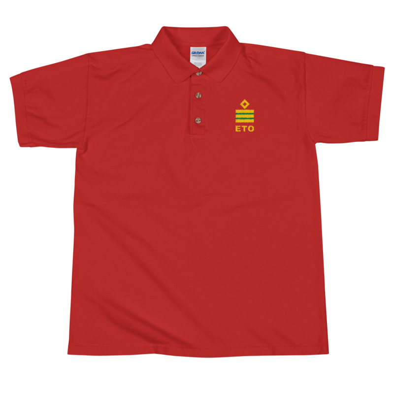 Polo shirt with rank for Electro Technical Officer (ETO) 5 - Electro ...