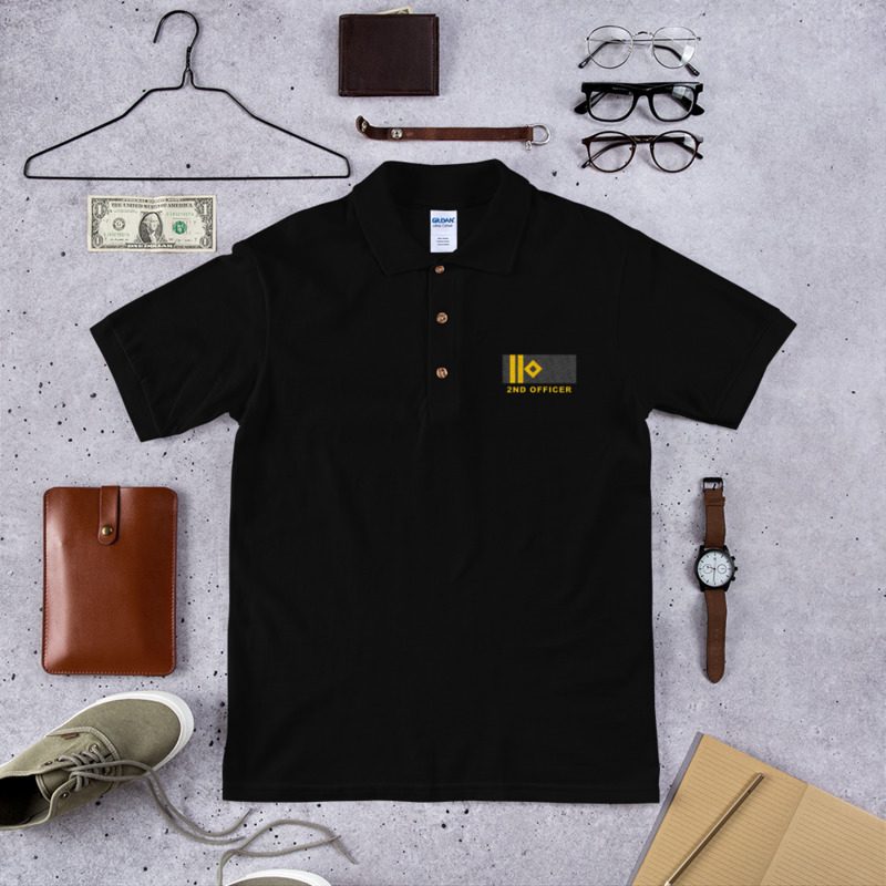 Professional uniform shirt with rank, 2nd officer on ship rank uniform ...