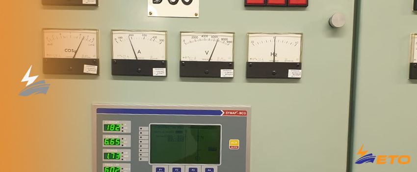 Ship system voltage regulation, and voltage deviation on power system ...